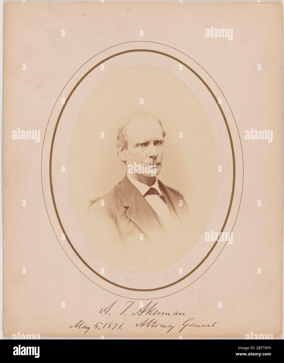 Amos t akerman hi-res stock photography and images - Alamy