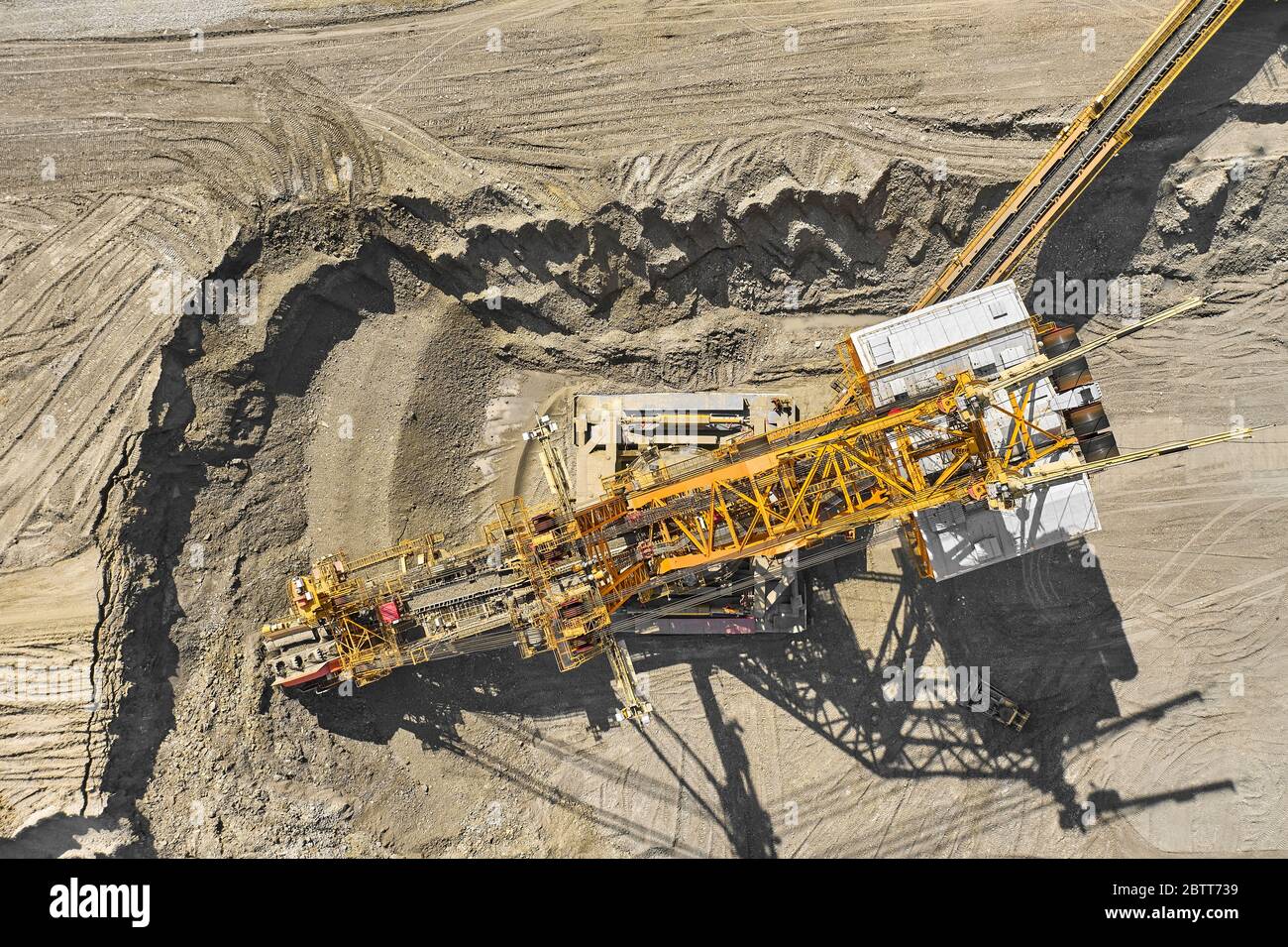Bucket wheel excavator bwe hi-res stock photography and images - Alamy
