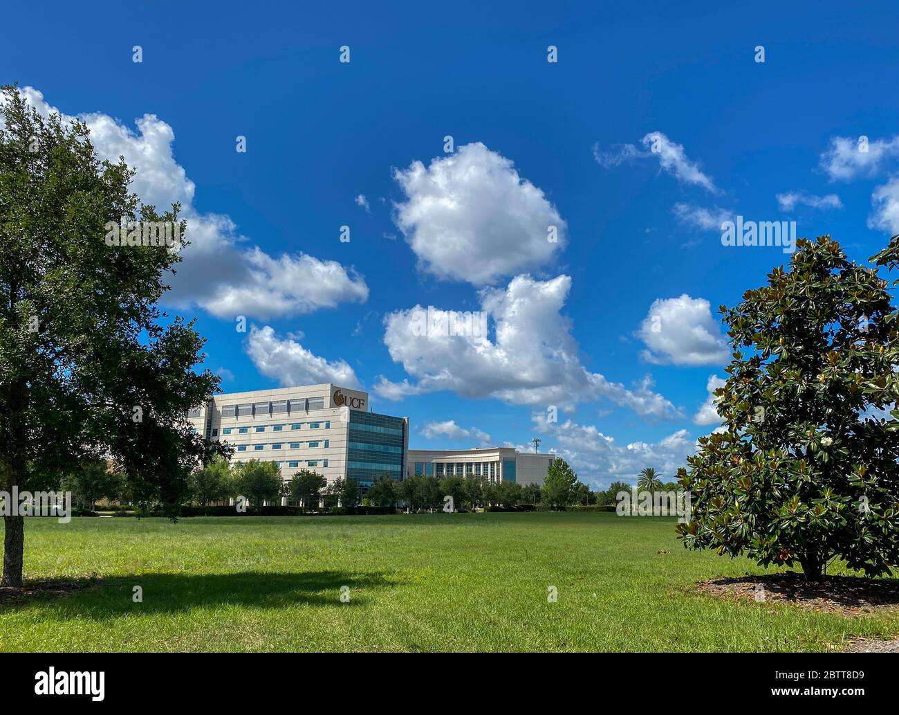 Orlando,FL/USA - 5/6/20: The exterior University of Central Florida ...