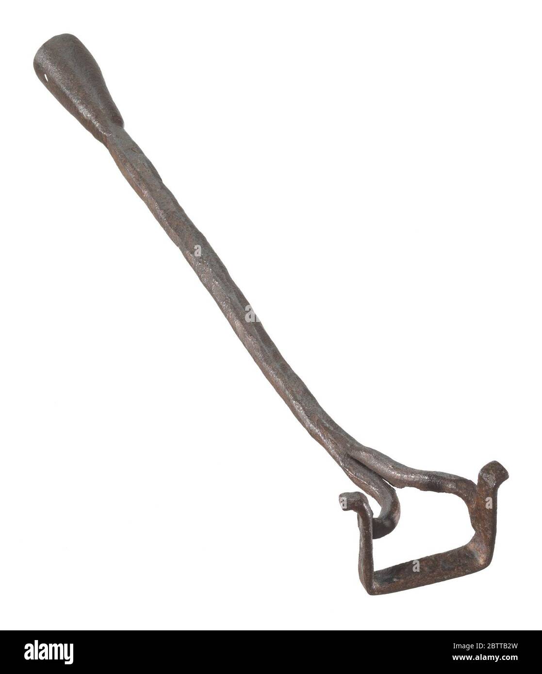 Cattle branding iron used by the Bell family. A wrought iron cattle ...