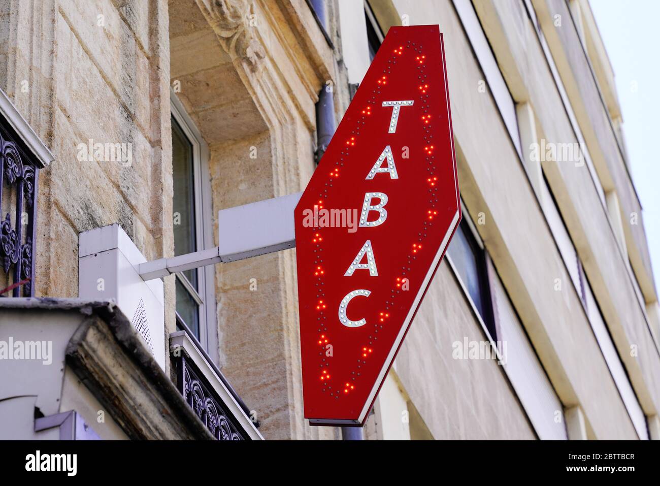 Bordeaux , Aquitaine / France - 05 05 2020 : tabac French Red shop ...