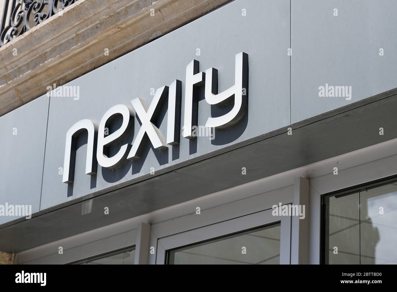 Bordeaux , Aquitaine / France - 05 05 2020 : nexity real estate shop ...