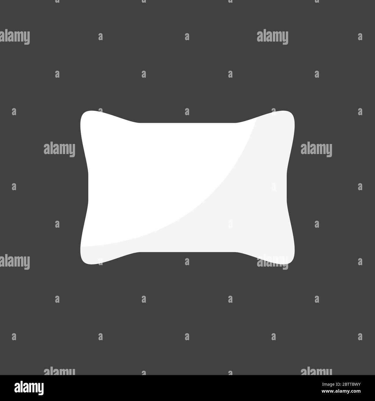 pillow icon - vector black sign Stock Vector Image & Art - Alamy