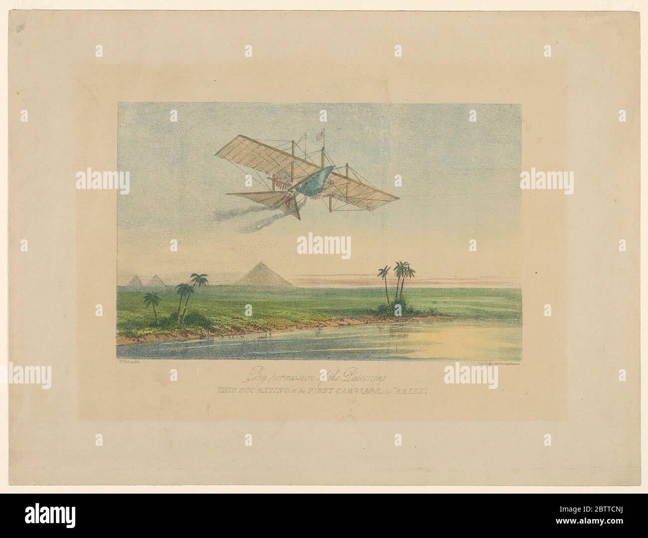 The Ariel Over the Pyramids. Research in ProgressA steam airship is ...