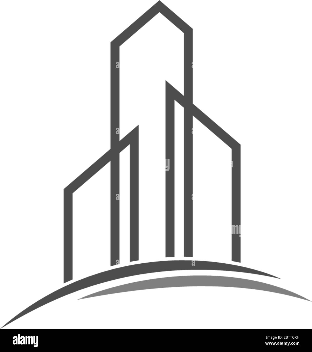 Building, Property, House logo icon illustration Stock Vector Image ...