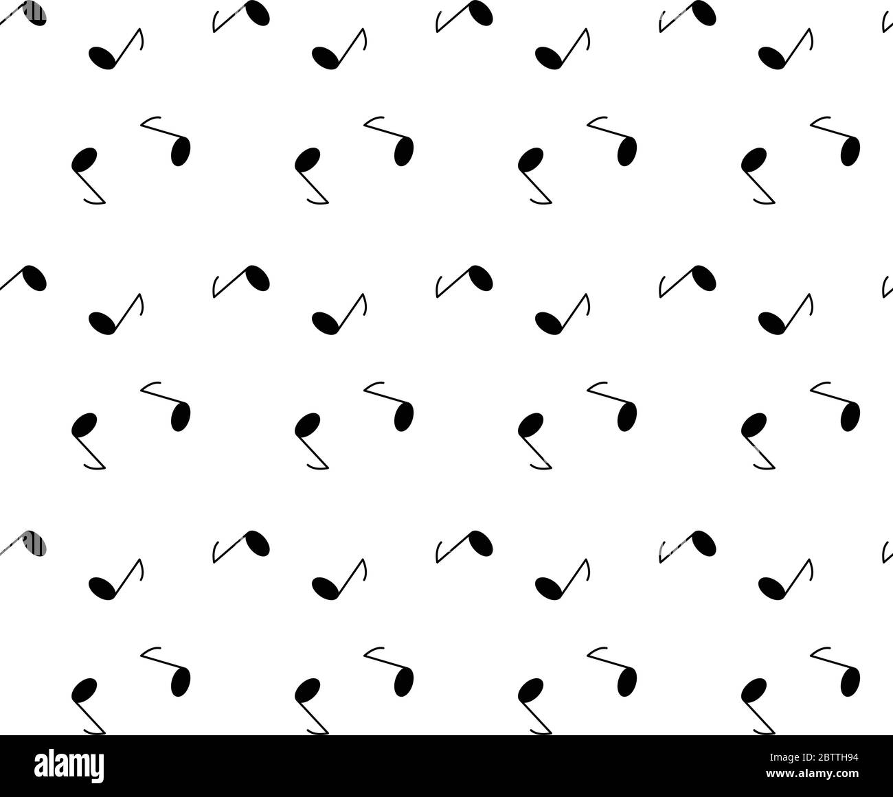 background with music note. music seamless pattern vector Stock Vector ...