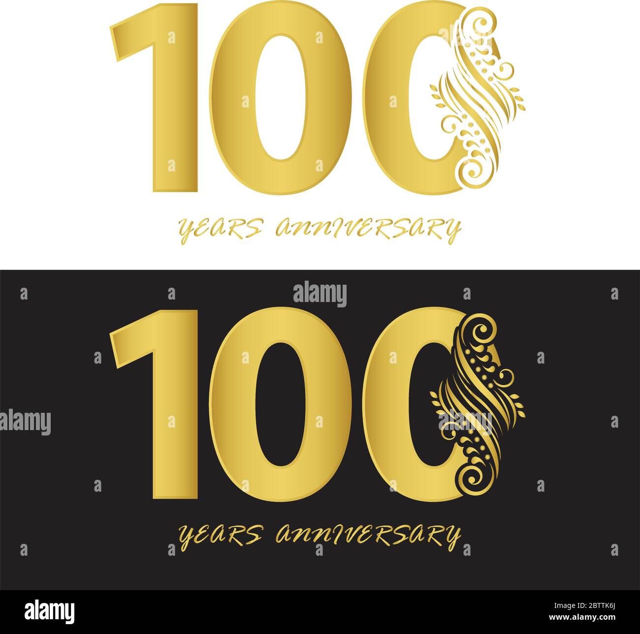 100 Year Celebration Logo 100 Years Anniversary Vector, Style For