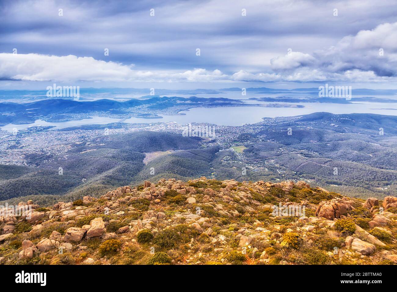 Hobart harbour bridge hi-res stock photography and images - Alamy