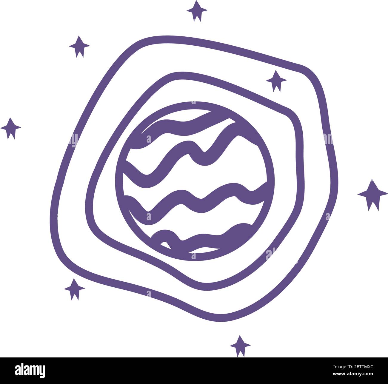 Magnetic orbit Stock Vector Images - Alamy