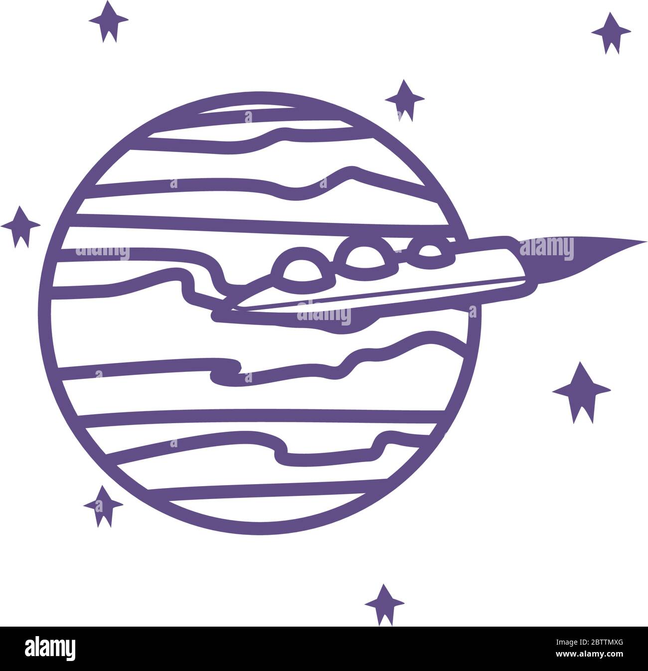 Magnetic orbit Stock Vector Images - Alamy