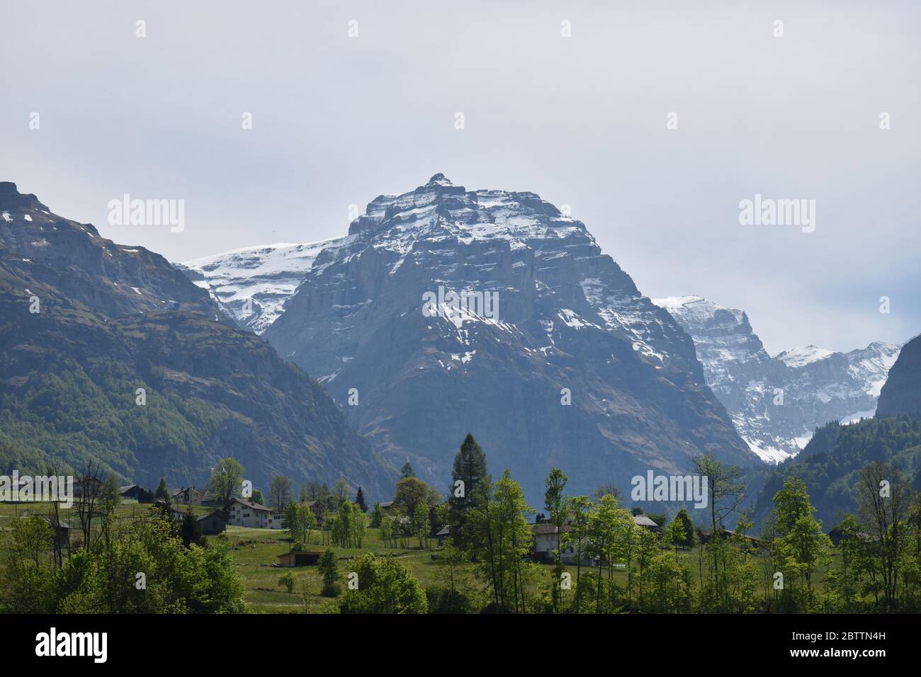 Natural scenery in Glarus Switzerland Stock Photo - Alamy