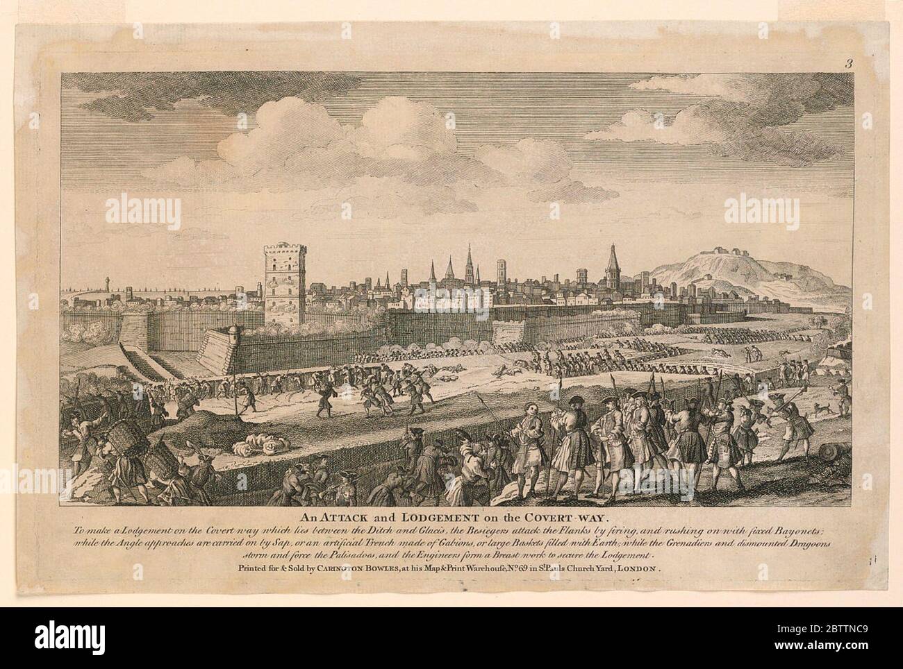 An Attack and Lodgement on the Covert Way from Twelve of the Most ...