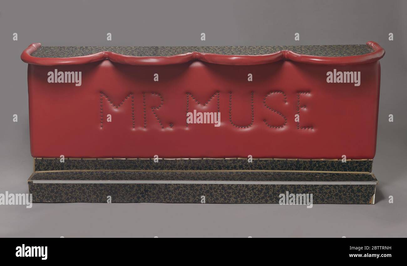 Bar counter from Muse Bar the home bar of Isaiah Muse. A bar counter ...