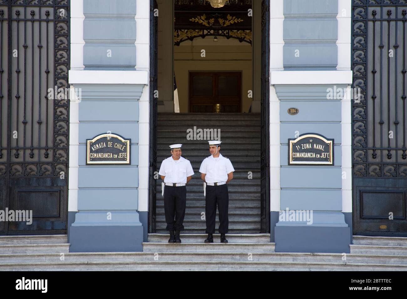 Chilean Navy Building (Old Regional Government Building) in Sotomayor ...