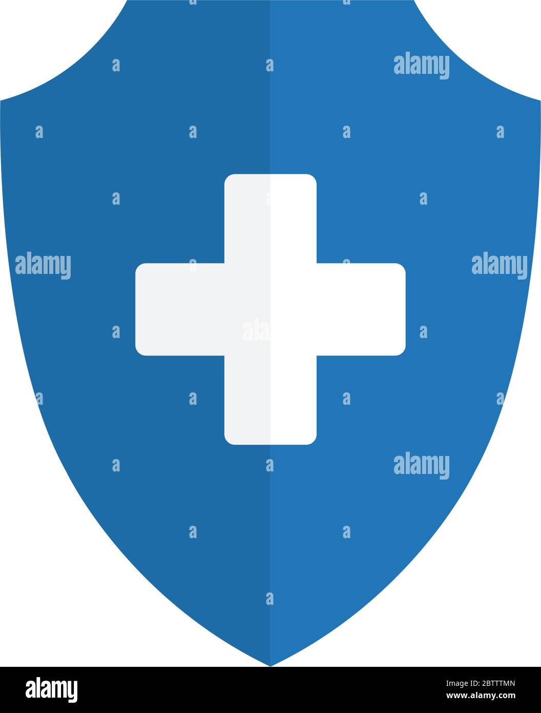 Medical shield icon. Medical protection sign Stock Vector Image & Art ...