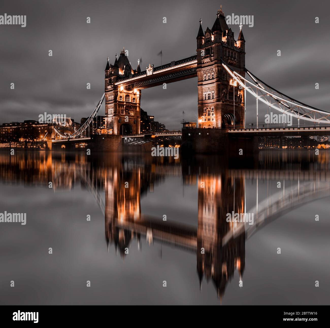 City Of London Skyline Night High Resolution Stock Photography and ...