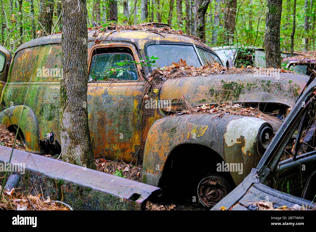 Antique panel van hi-res stock photography and images - Alamy