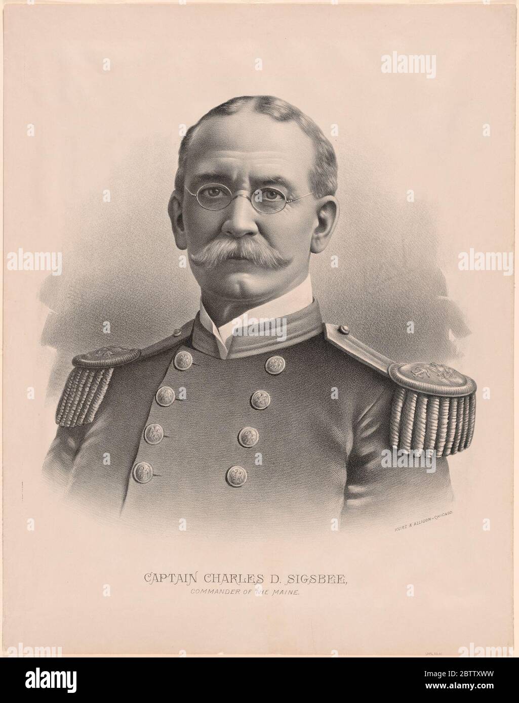 Charles Dwight Sigsbee Stock Photo - Alamy