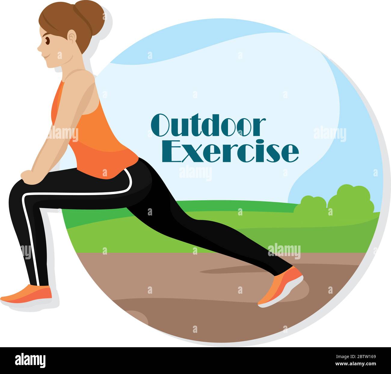 Outdoor exercise poster Stock Vector Image & Art - Alamy