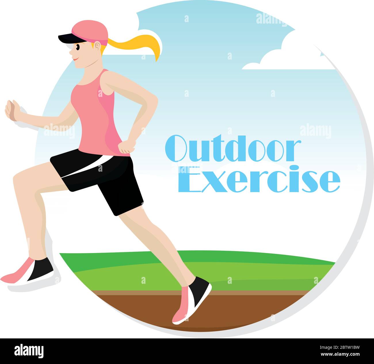 Outdoor exercise poster Stock Vector Image & Art - Alamy