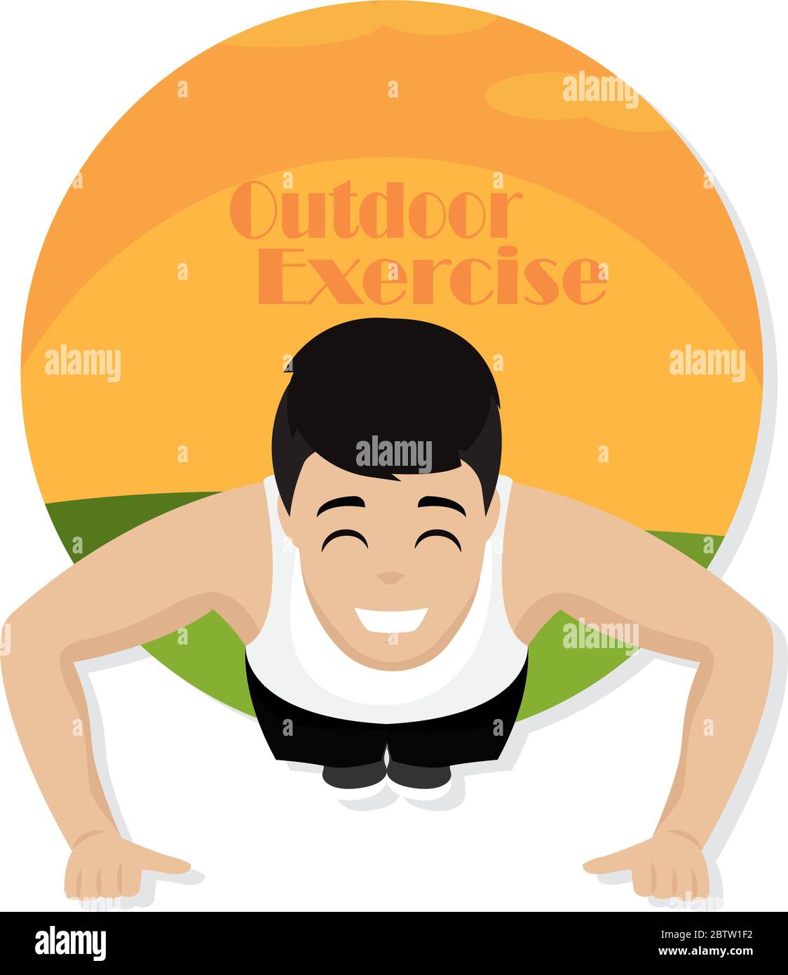 Outdoor exercise poster Stock Vector Image & Art - Alamy