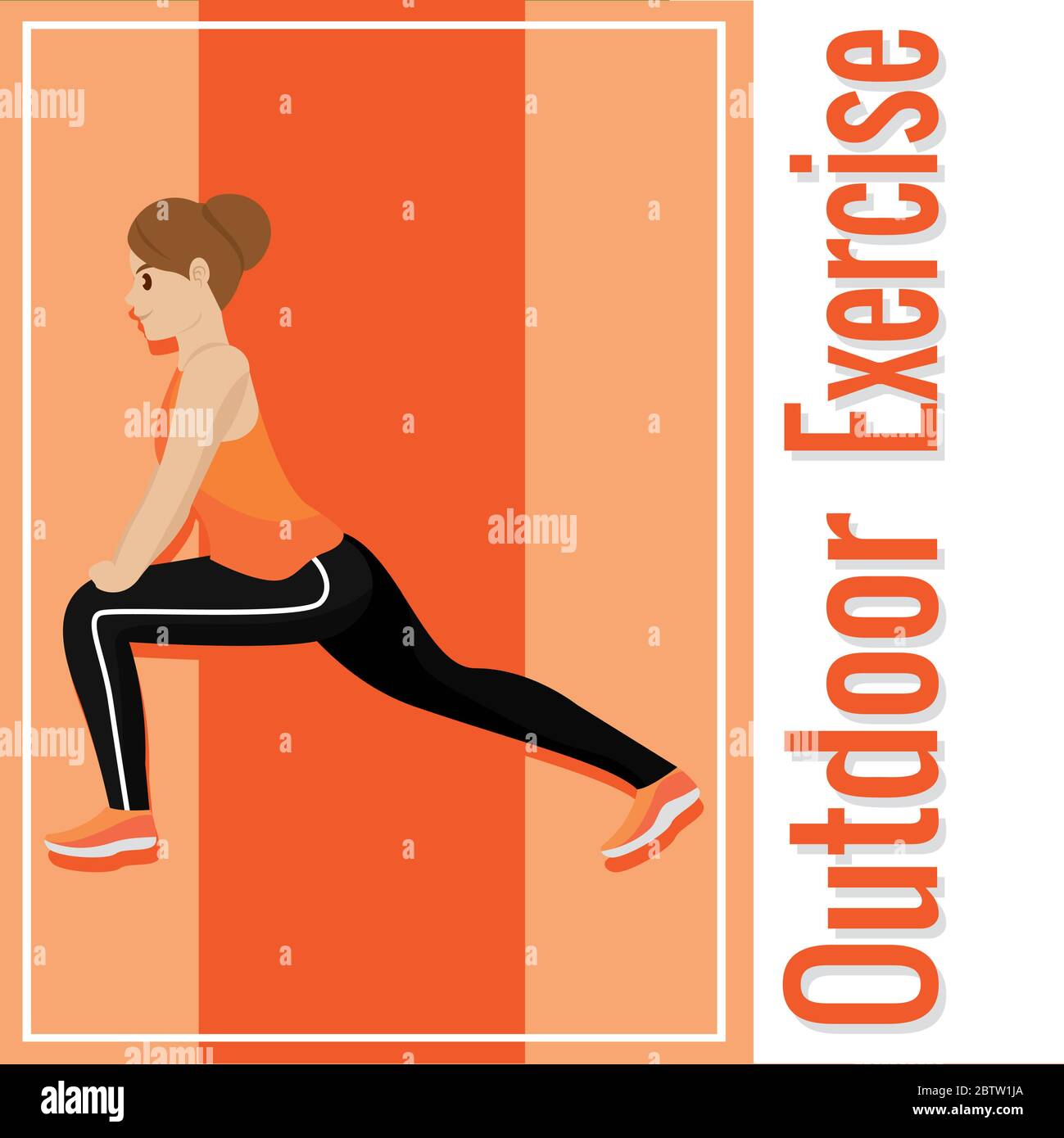 Outdoor exercise poster Stock Vector Image & Art - Alamy