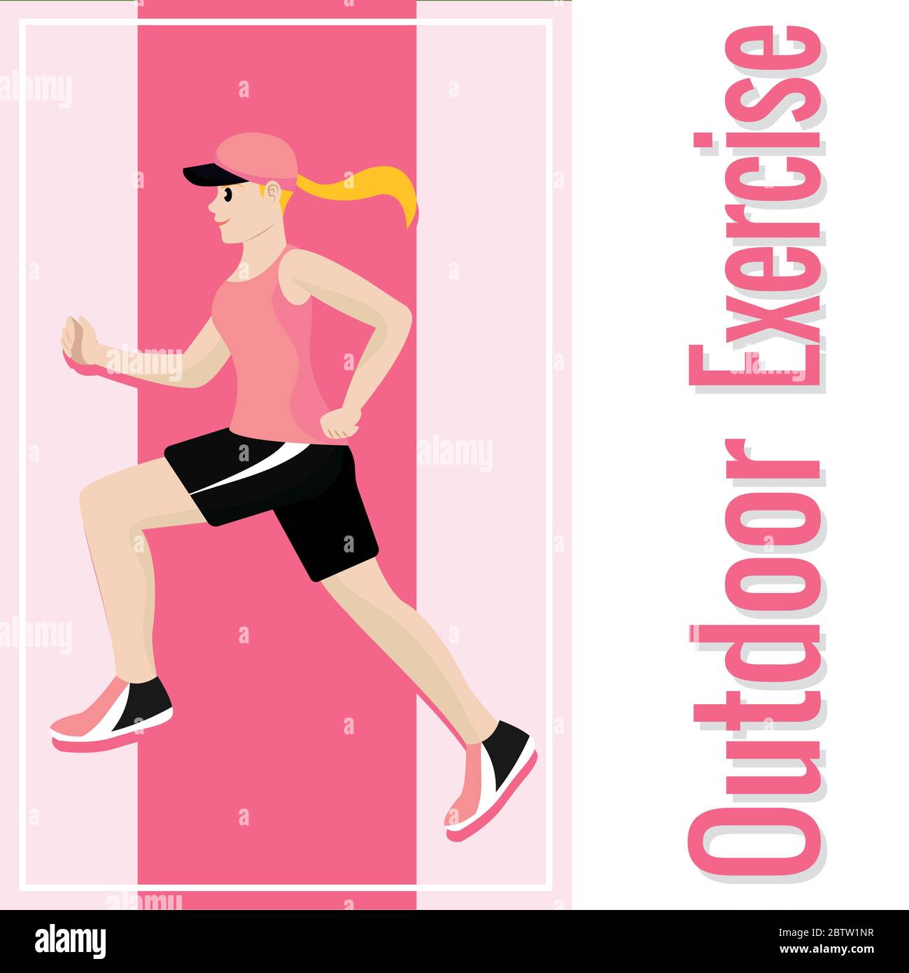 Outdoor exercise poster Stock Vector Image & Art - Alamy