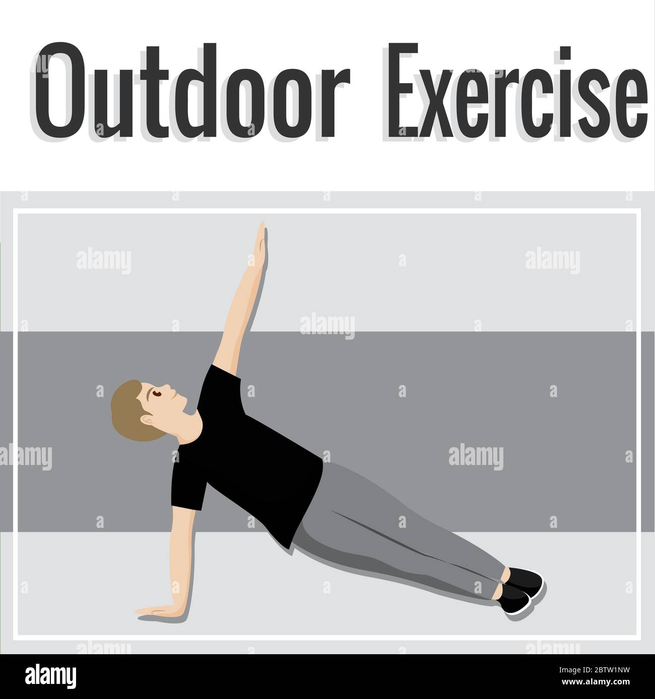Outdoor exercise poster Stock Vector Image & Art - Alamy