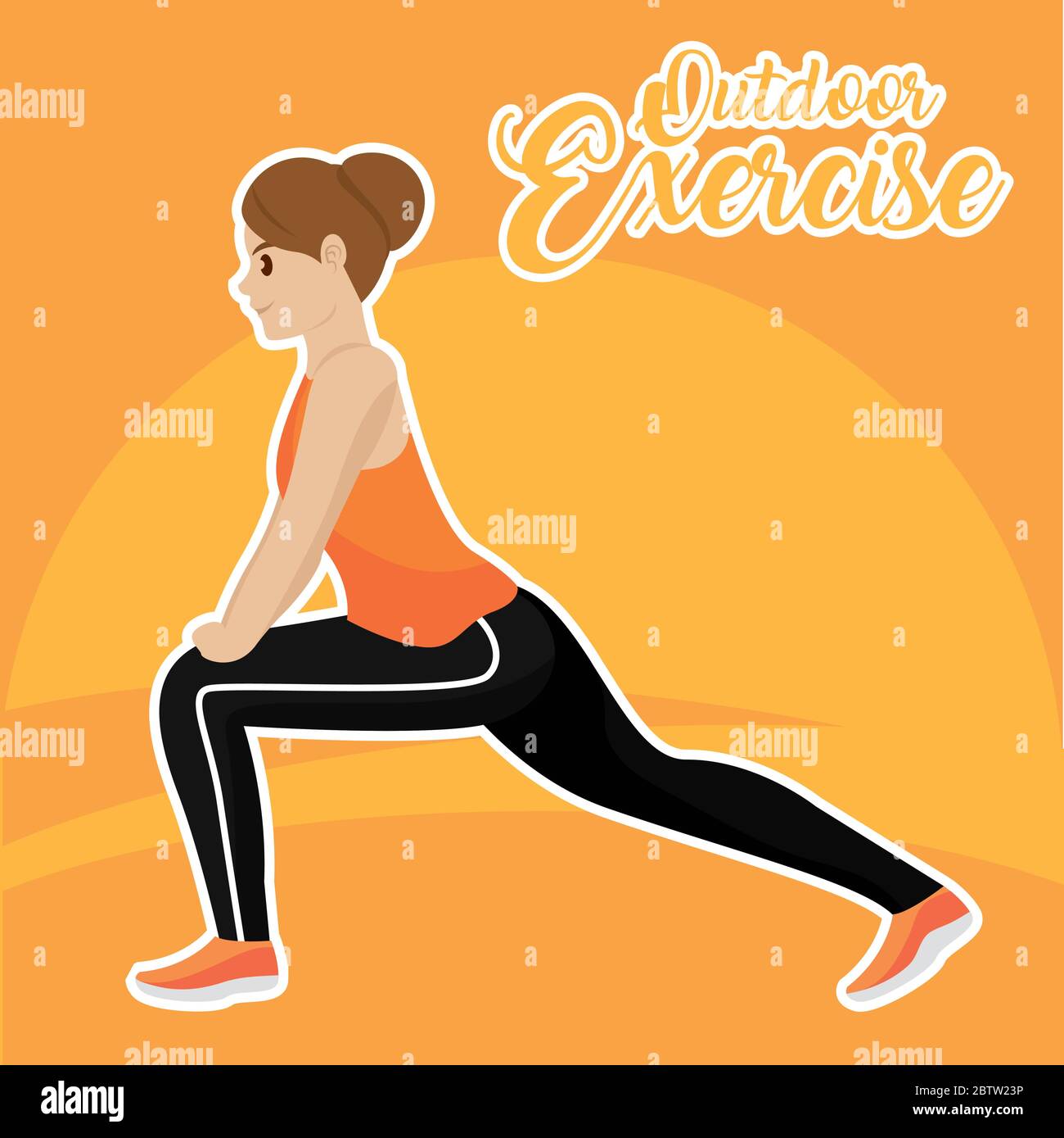 Outdoor exercise poster Stock Vector Image & Art - Alamy