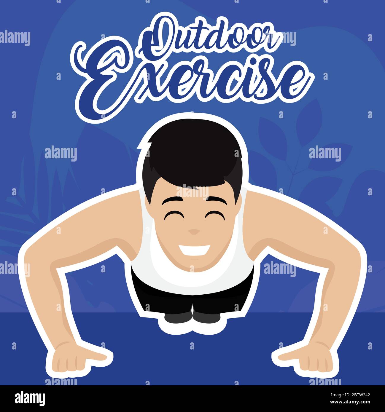 Outdoor exercise poster Stock Vector Image & Art - Alamy