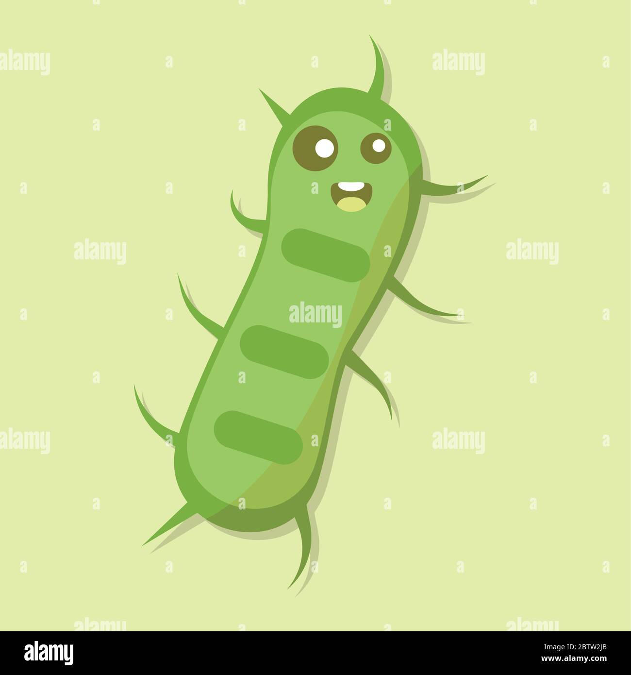 Evil virus cartoon Stock Vector Image & Art - Alamy