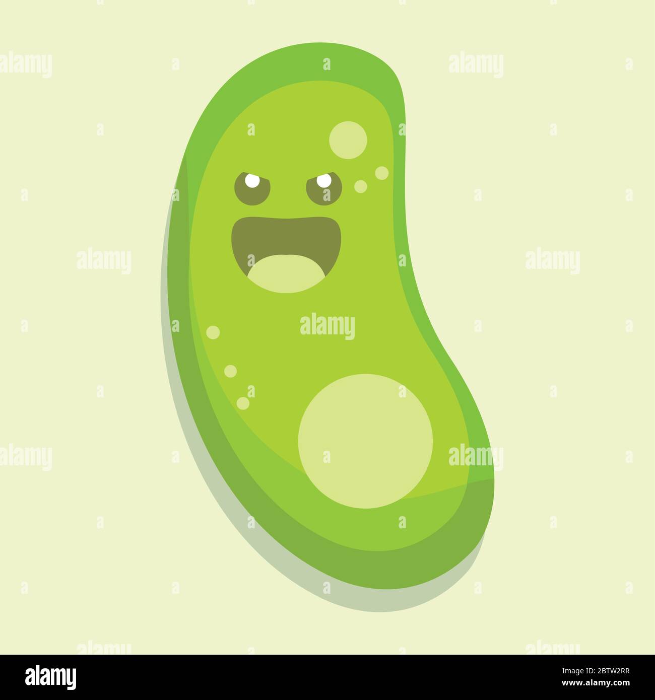 Happy virus cartoon Stock Vector Image & Art - Alamy