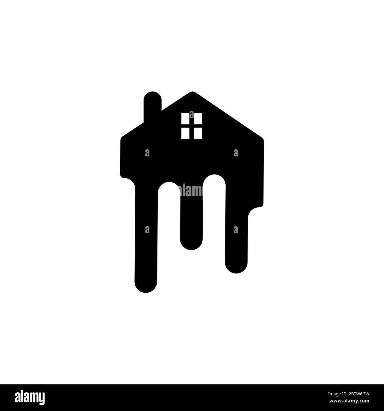 House vector design hi-res stock photography and images - Alamy