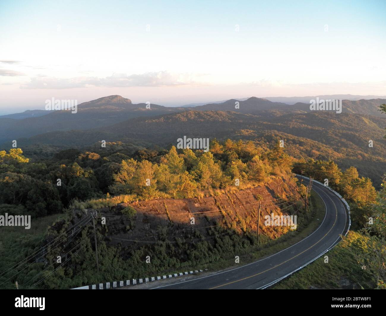 View on Doi Inthanon Mountain Stock Photo - Alamy