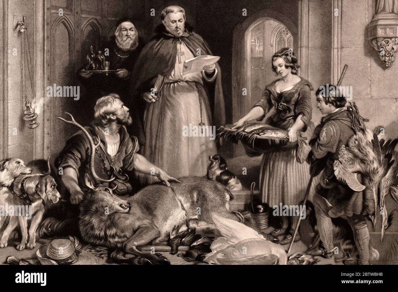 Old drawing bolton hi-res stock photography and images - Alamy
