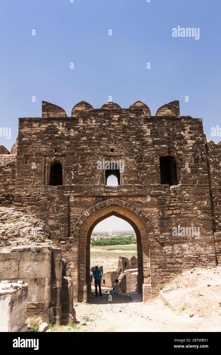 Rohtas Fort, Gate, Jhelum District, Punjab Province, Pakistan, South ...
