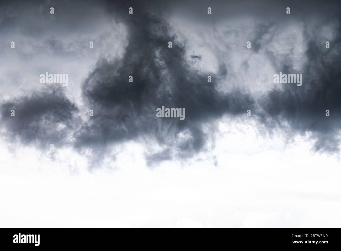 black rain clouds in the sky Stock Photo - Alamy