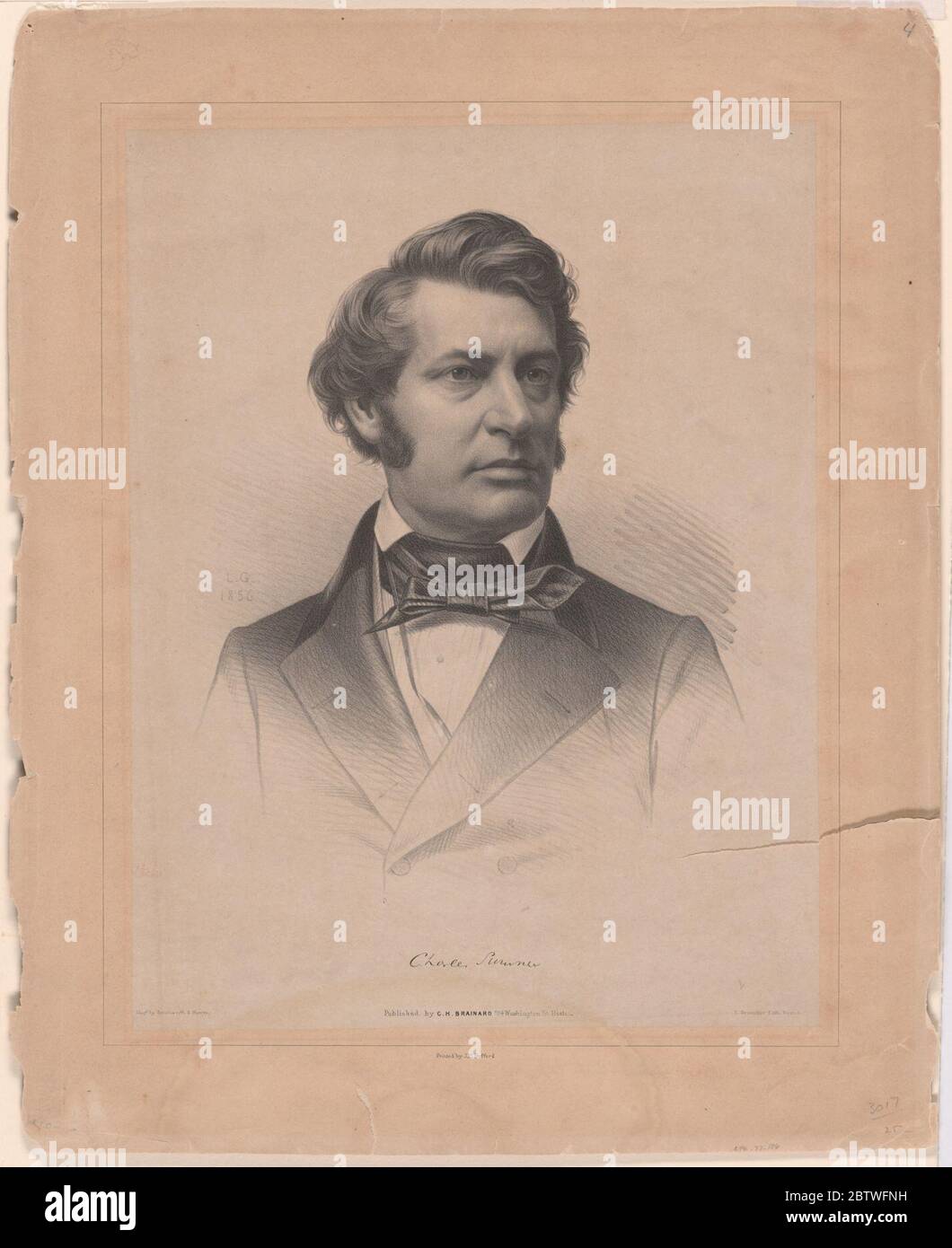 Charles sumner civil rights hi-res stock photography and images - Alamy