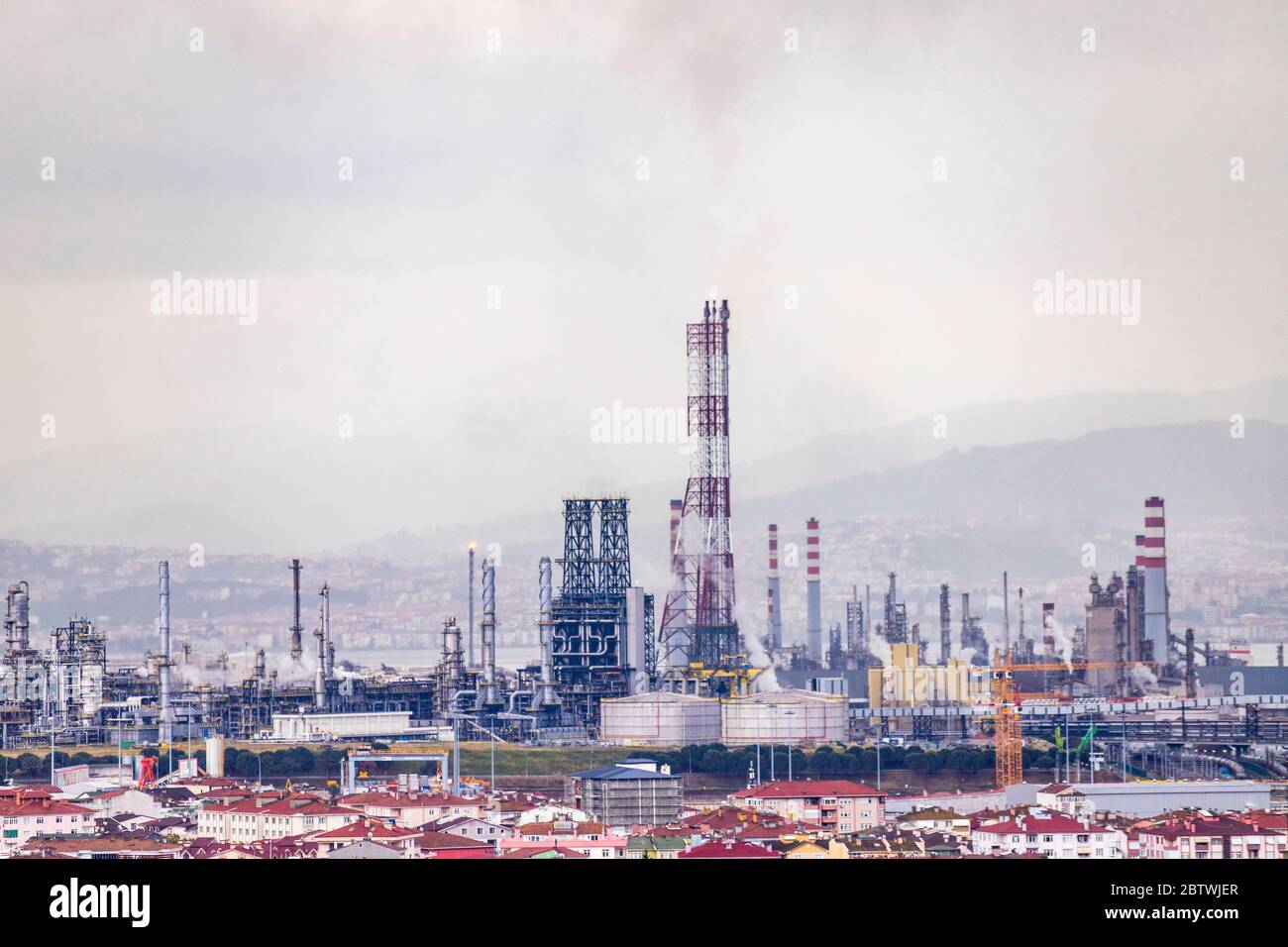 Tupras oil refinery hi-res stock photography and images - Alamy