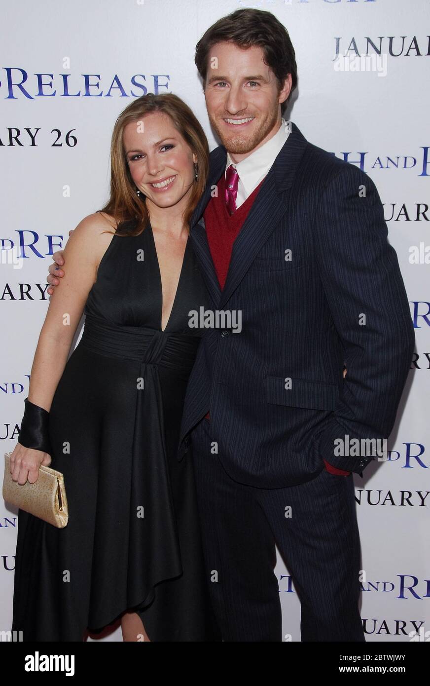 Sam Jaeger and Date Amber at the World Premiere of "Catch And Release ...