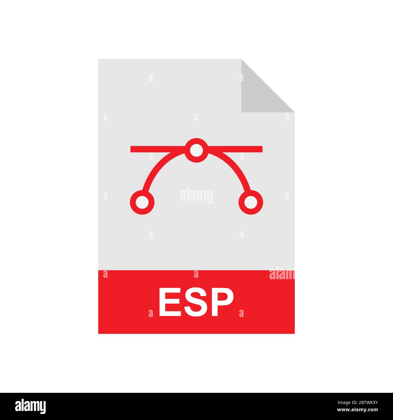 ESP format file vector icon Stock Vector Image & Art - Alamy