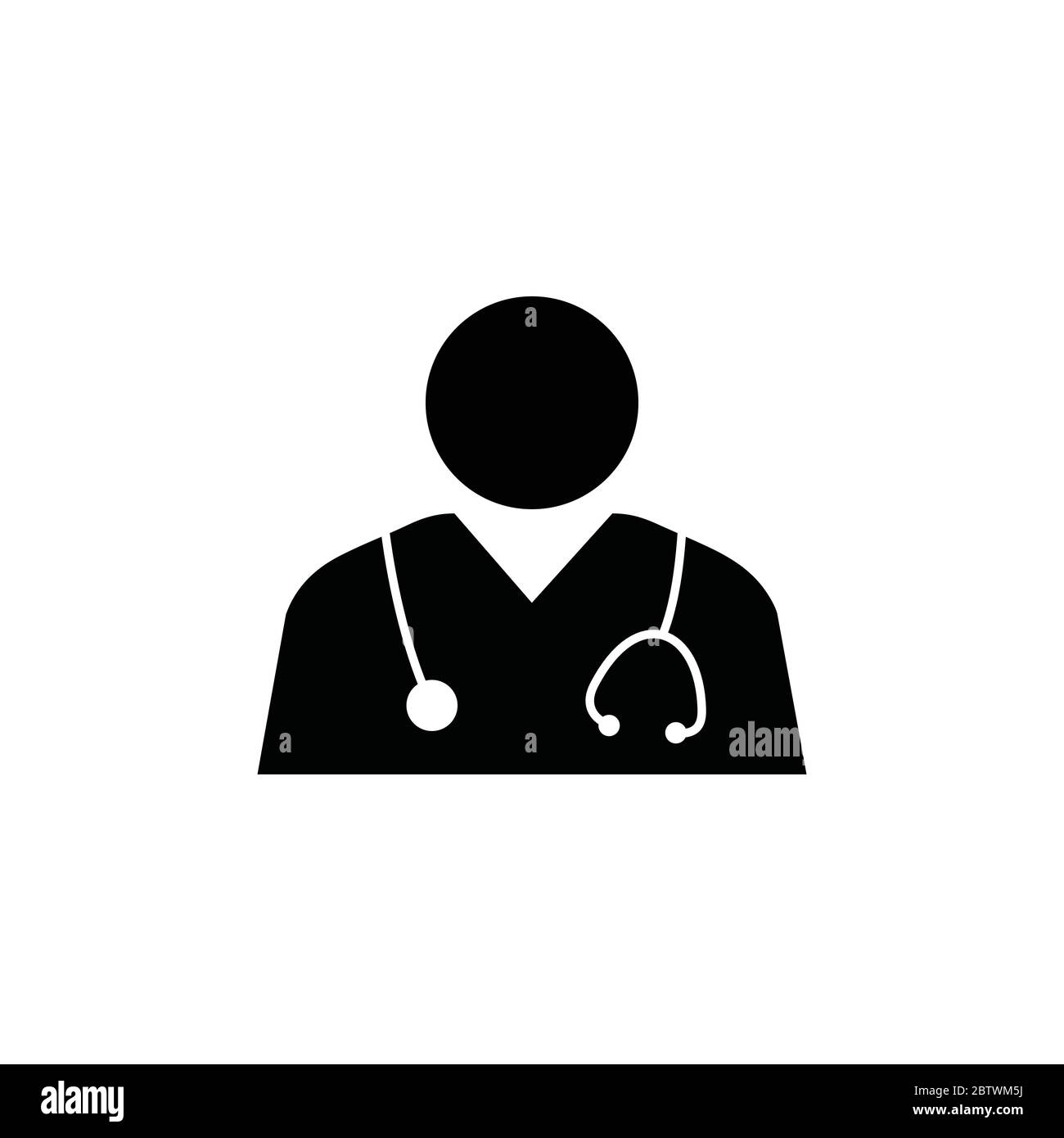 Doctor vector icon. Medicine logo Stock Vector Image & Art - Alamy