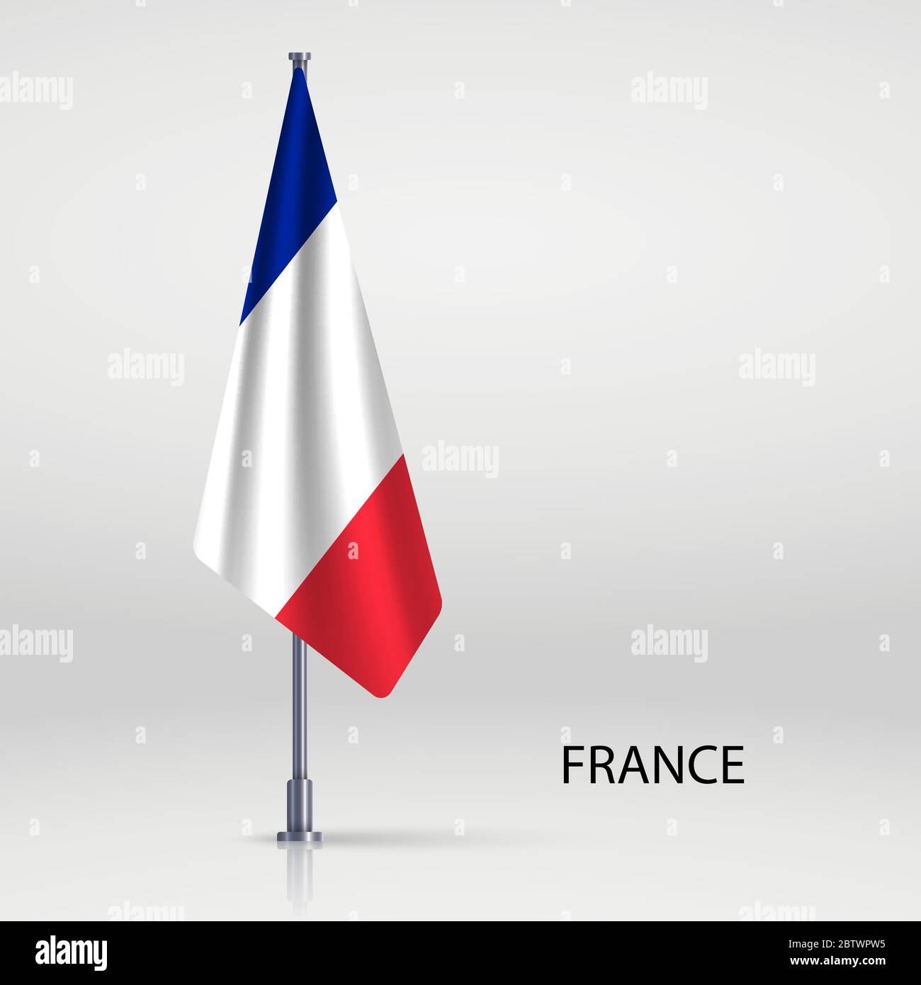 France national flag on Stock Vector Images - Alamy