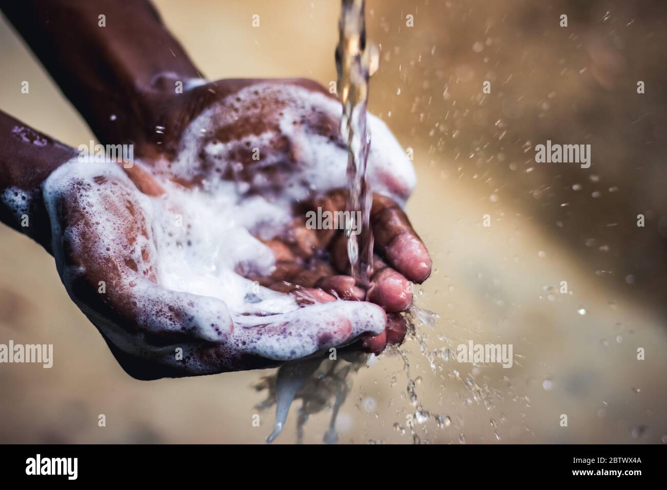 Hand wash in warm water only hi-res stock photography and images - Alamy