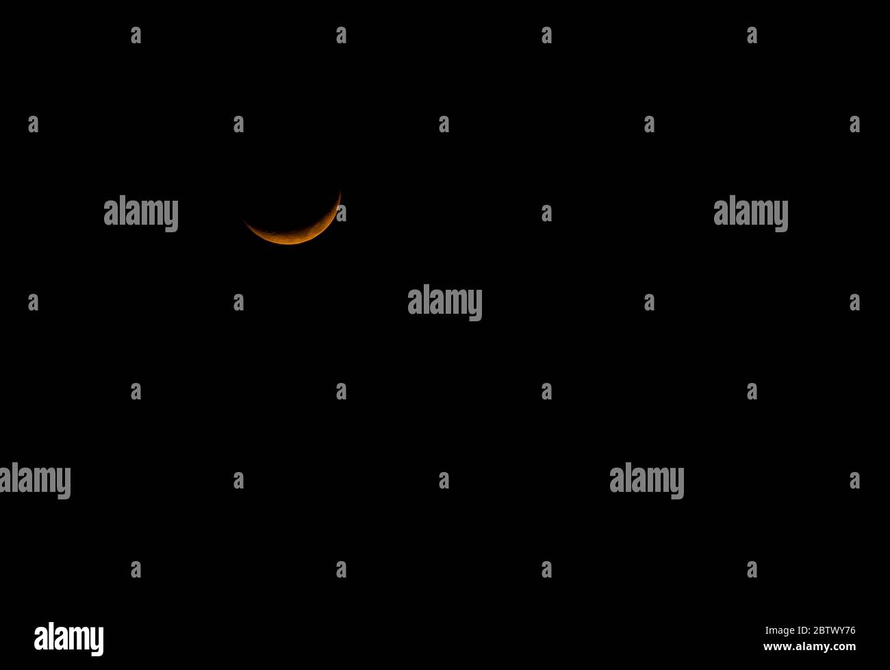The Third or Last Quarter Moon is also called a Half Moon on golden ...