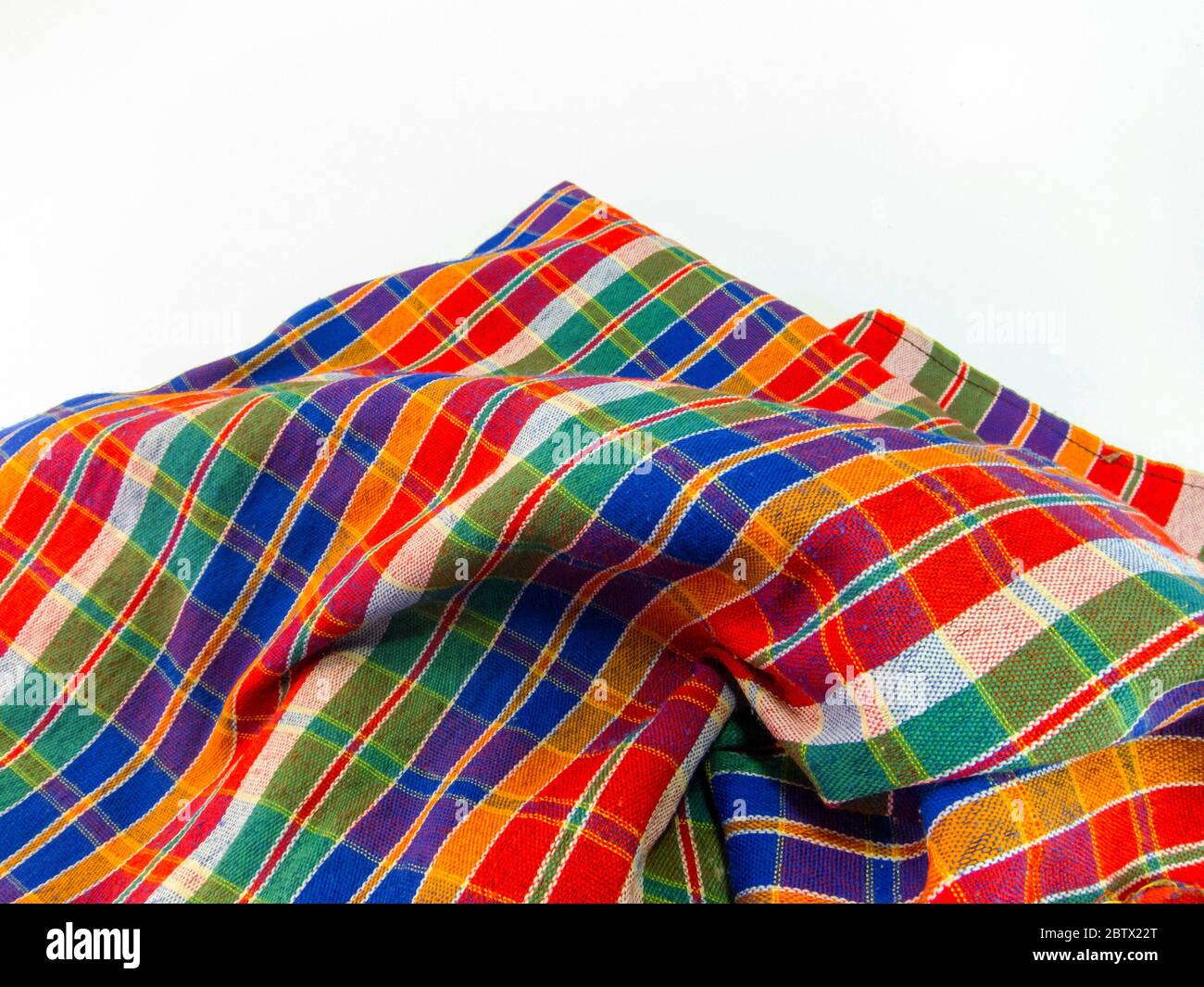 loincloth or Scottish Tissue style isolated on white background Stock ...