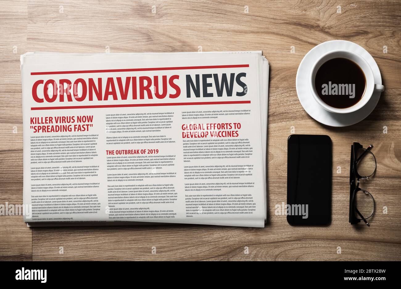 Positive words newspaper hi-res stock photography and images - Alamy