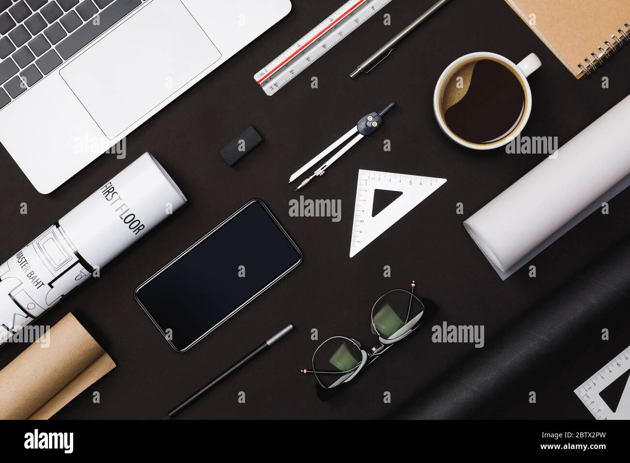 Floor plan blueprints engineering architecture hi-res stock photography ...