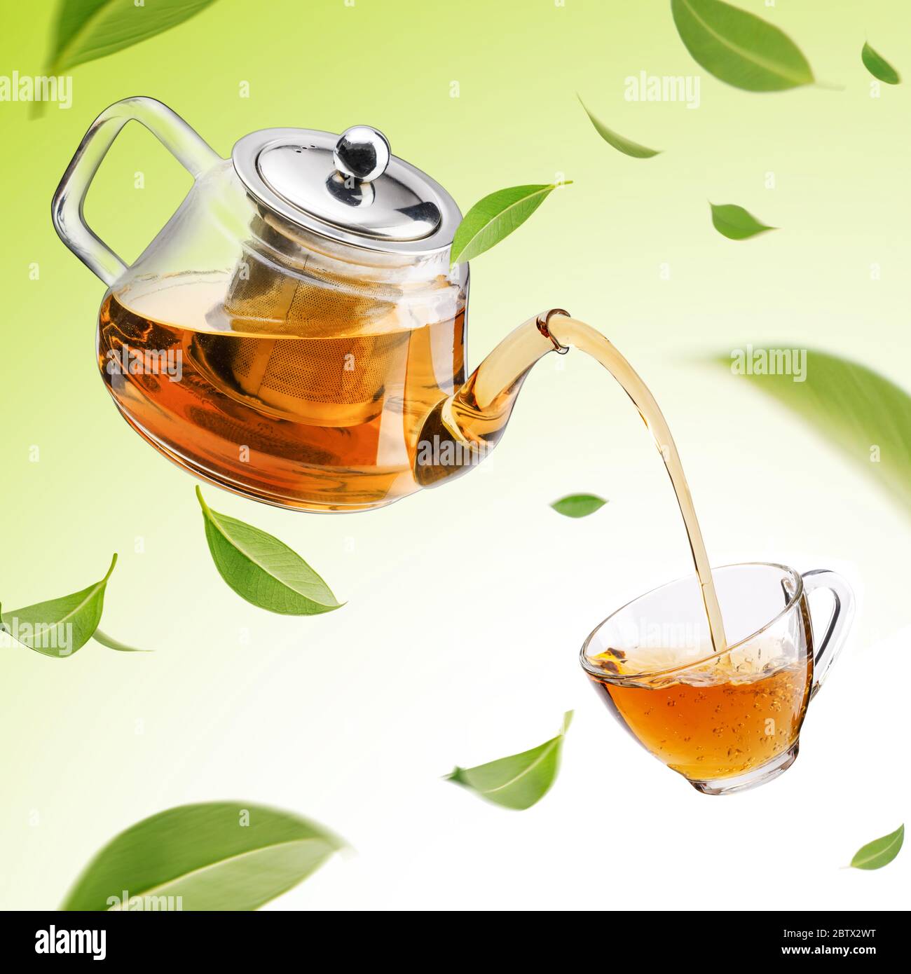 Cup Of Hot Green Tea