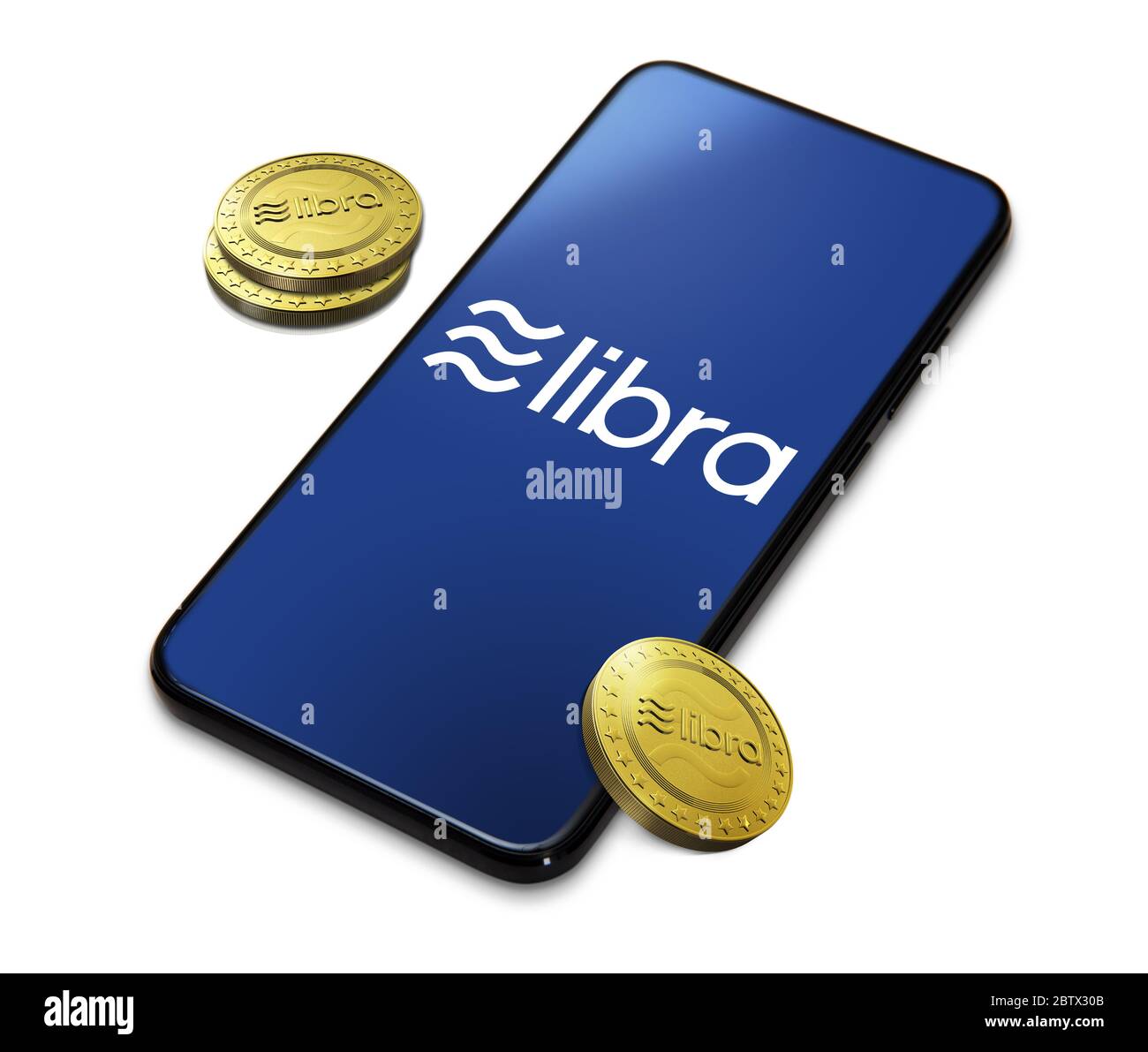 Blockchain finance emblem Cut Out Stock Images & Pictures - Alamy